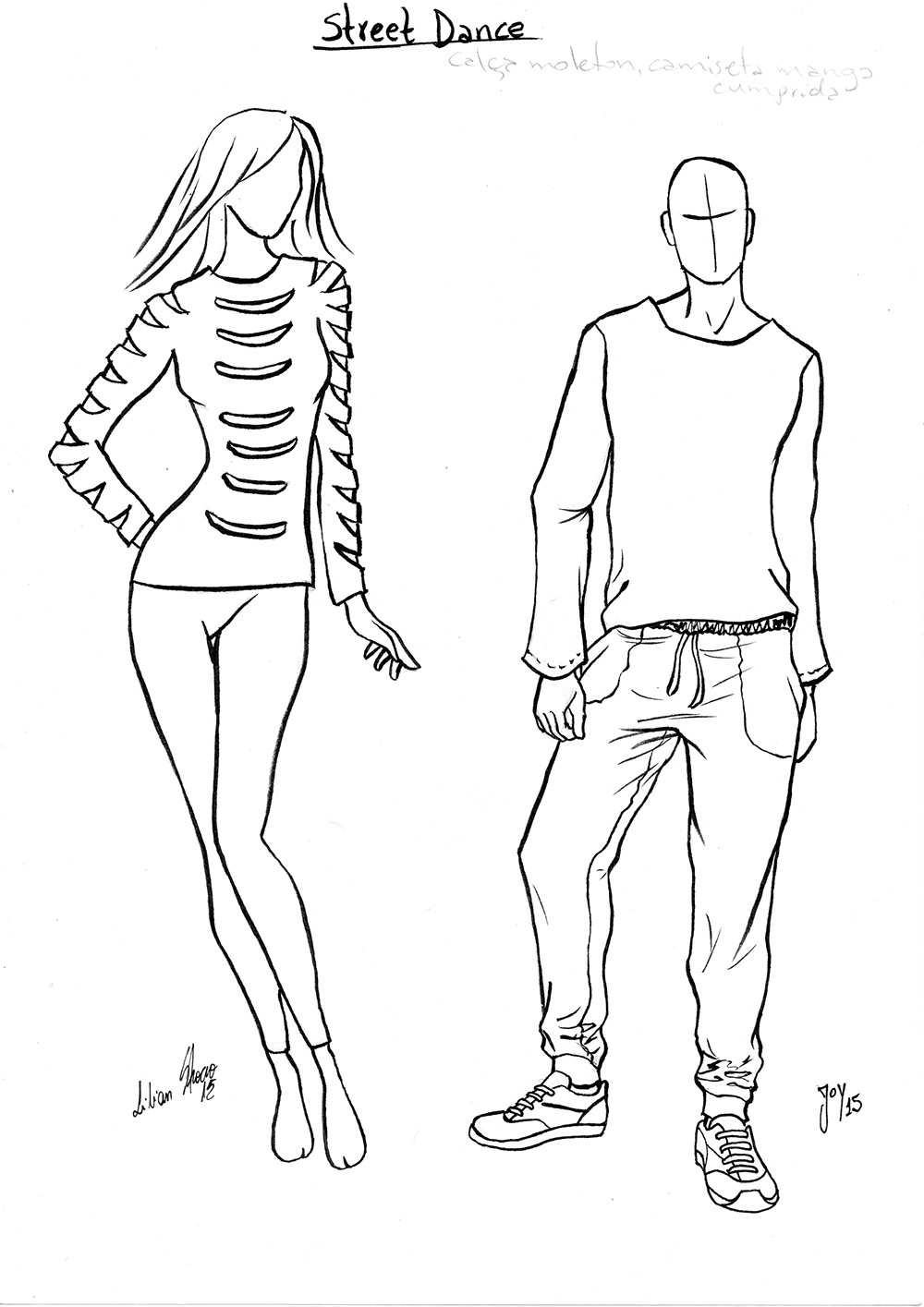 ArtStation - Fashion concepts for Dance presentation