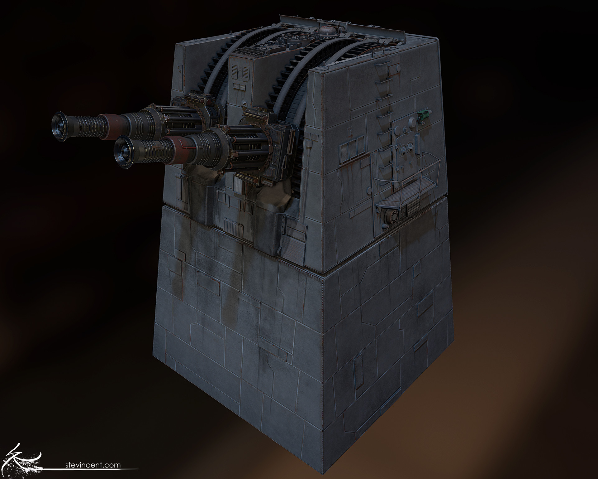 ArtStation - XX-9 Heavy Turbolaser