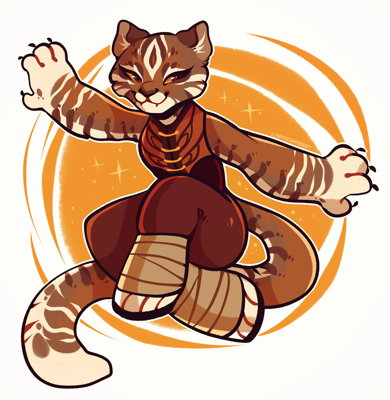 ArtStation - Kung Fu Kitty