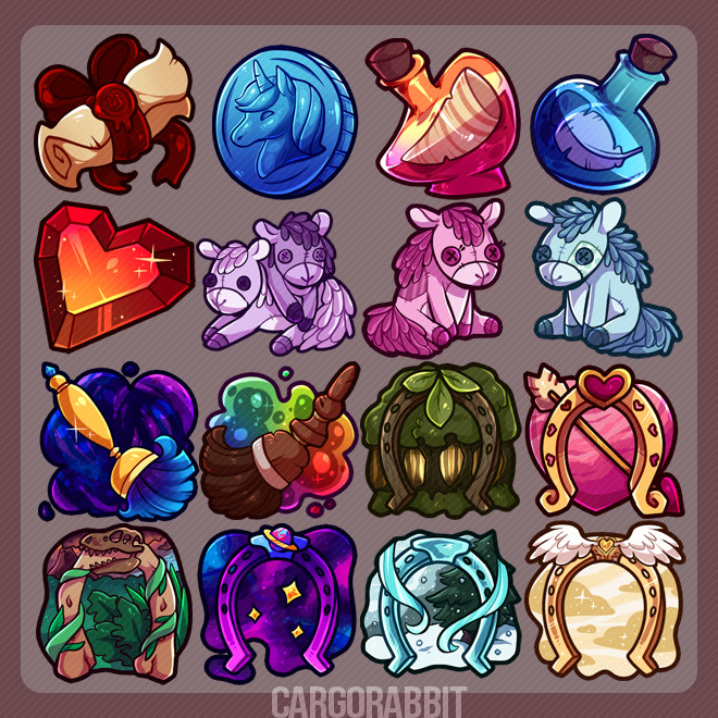 ArtStation - Celestial Equine Assets