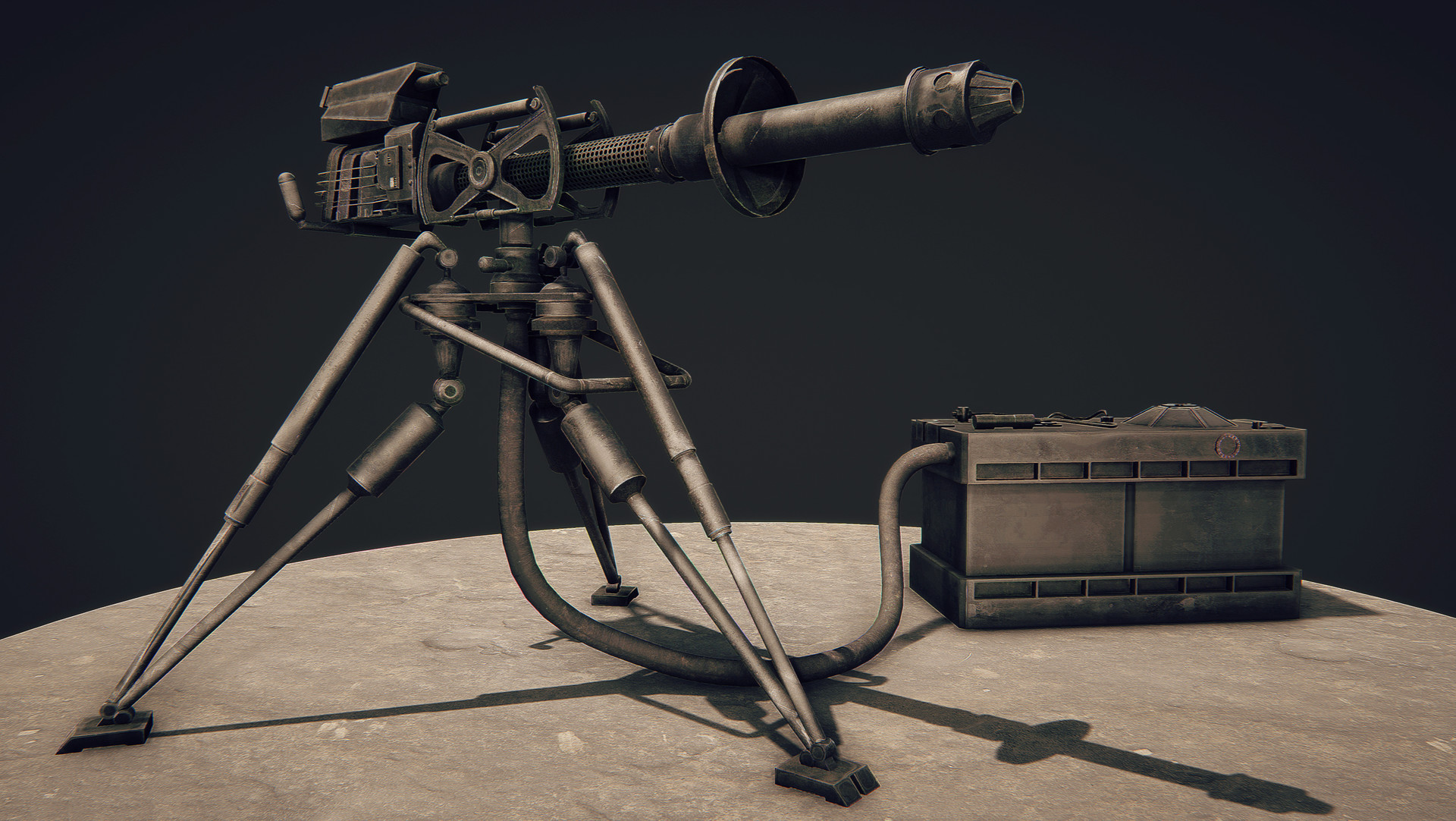 ArtStation - E-Web Cannon - Star Wars