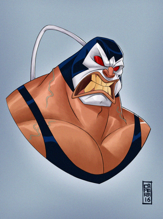 ArtStation - Bane portrait