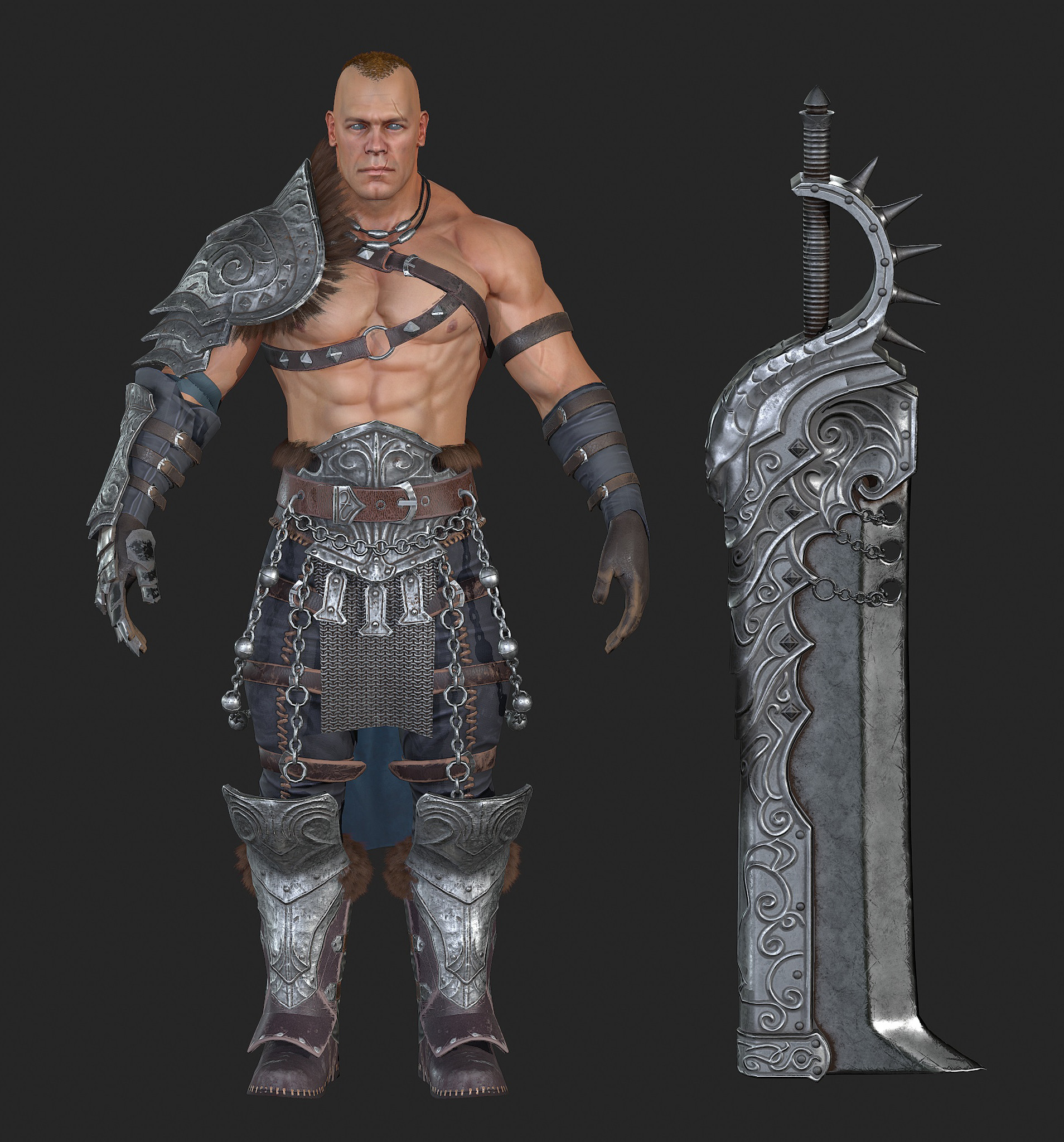 ArtStation - (WIP) Soul Breaker (Cena)