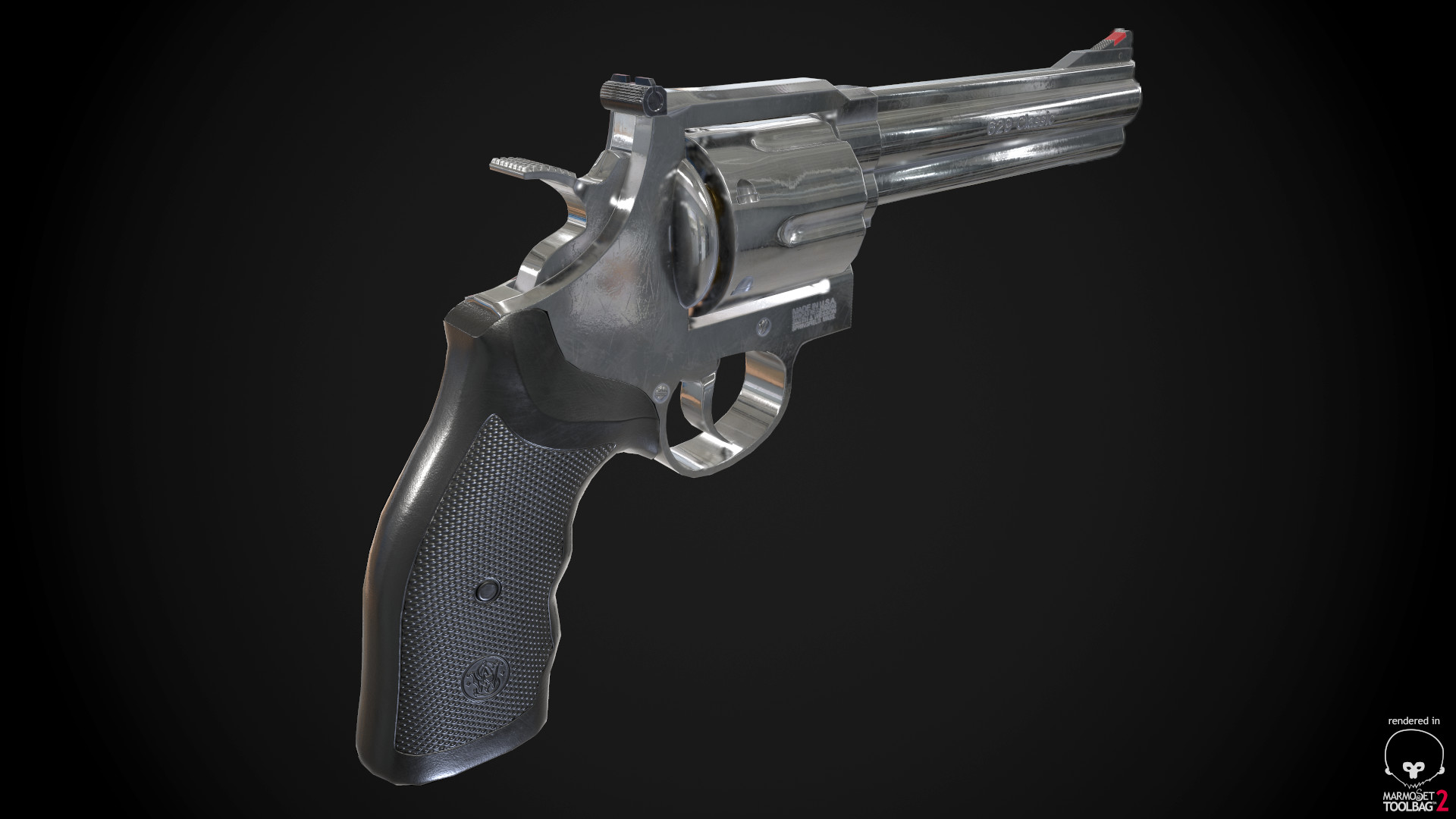 IsraTan | YUKIKAZE Studio - 44 Magnum 629 Classic Revolver (Game Ready)