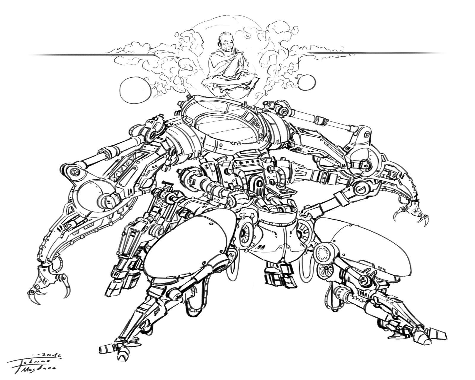 Fabrice Magdanz - Mech Monk