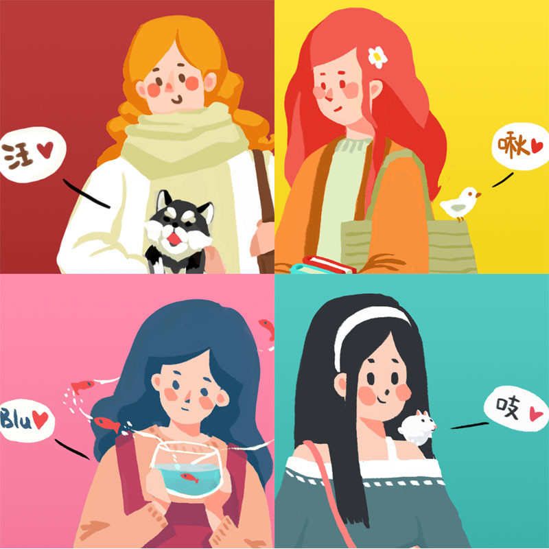 Colleen Zhang - My BFFs: love you guys forever!