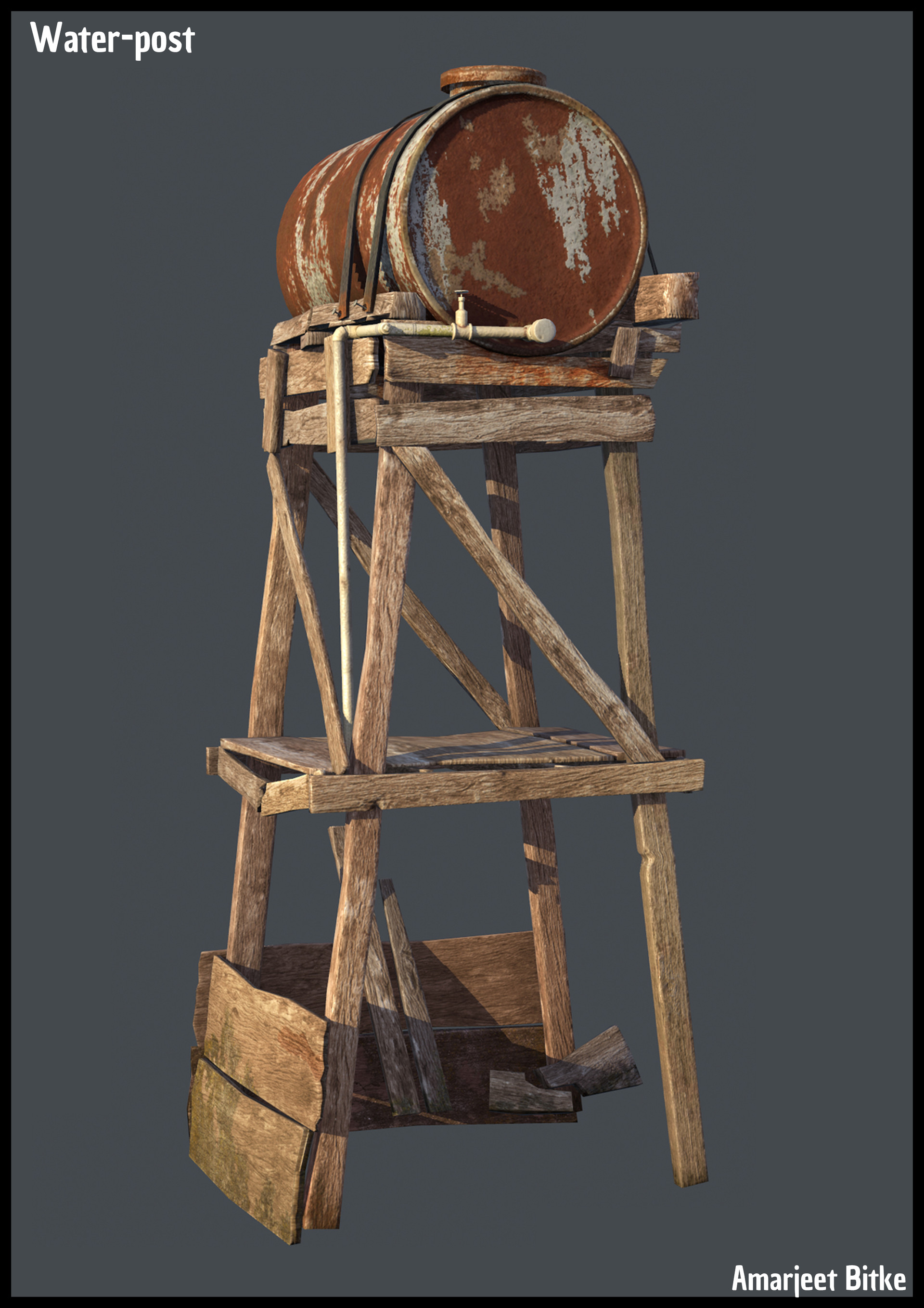 ArtStation - Water-Post