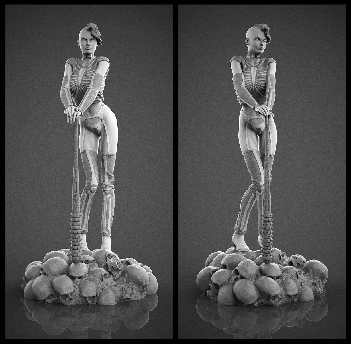 ArtStation - Linda "Skelly" MacCallister 1:4 statue
