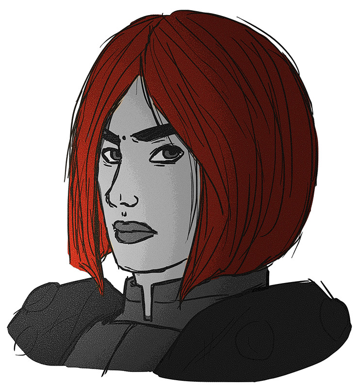 ArtStation - Quick Quinn Sketch