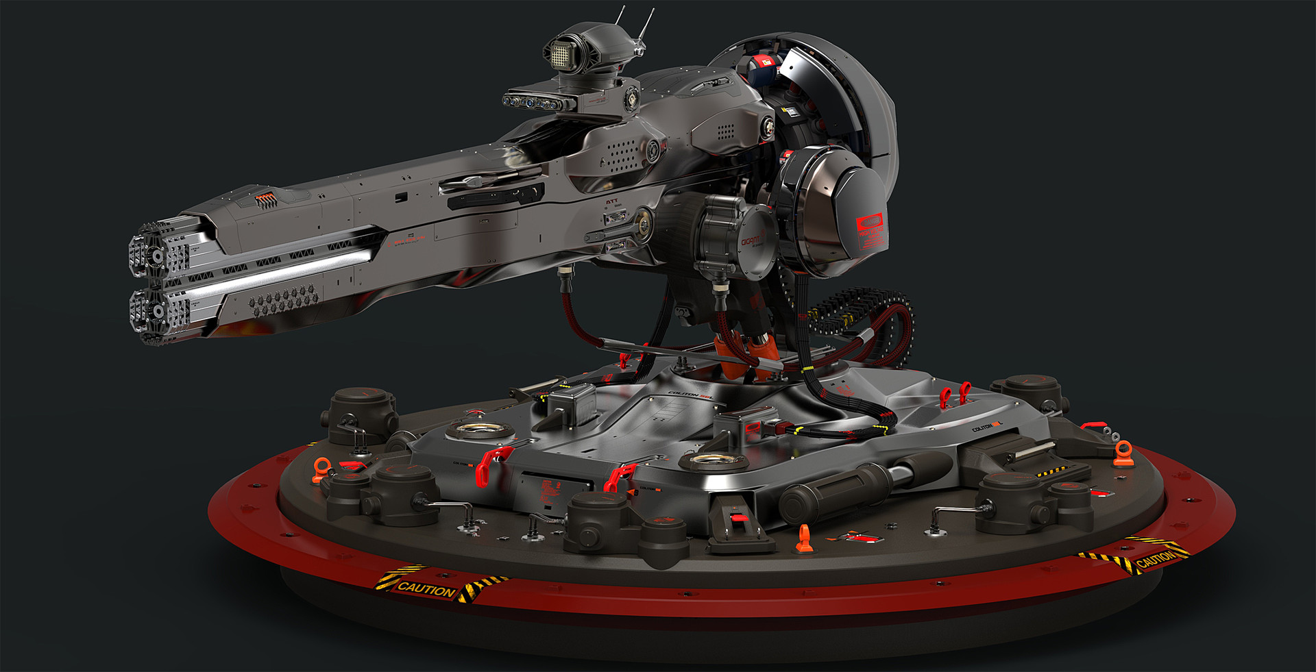 Oshanin Dmitriy - Concept RailGun