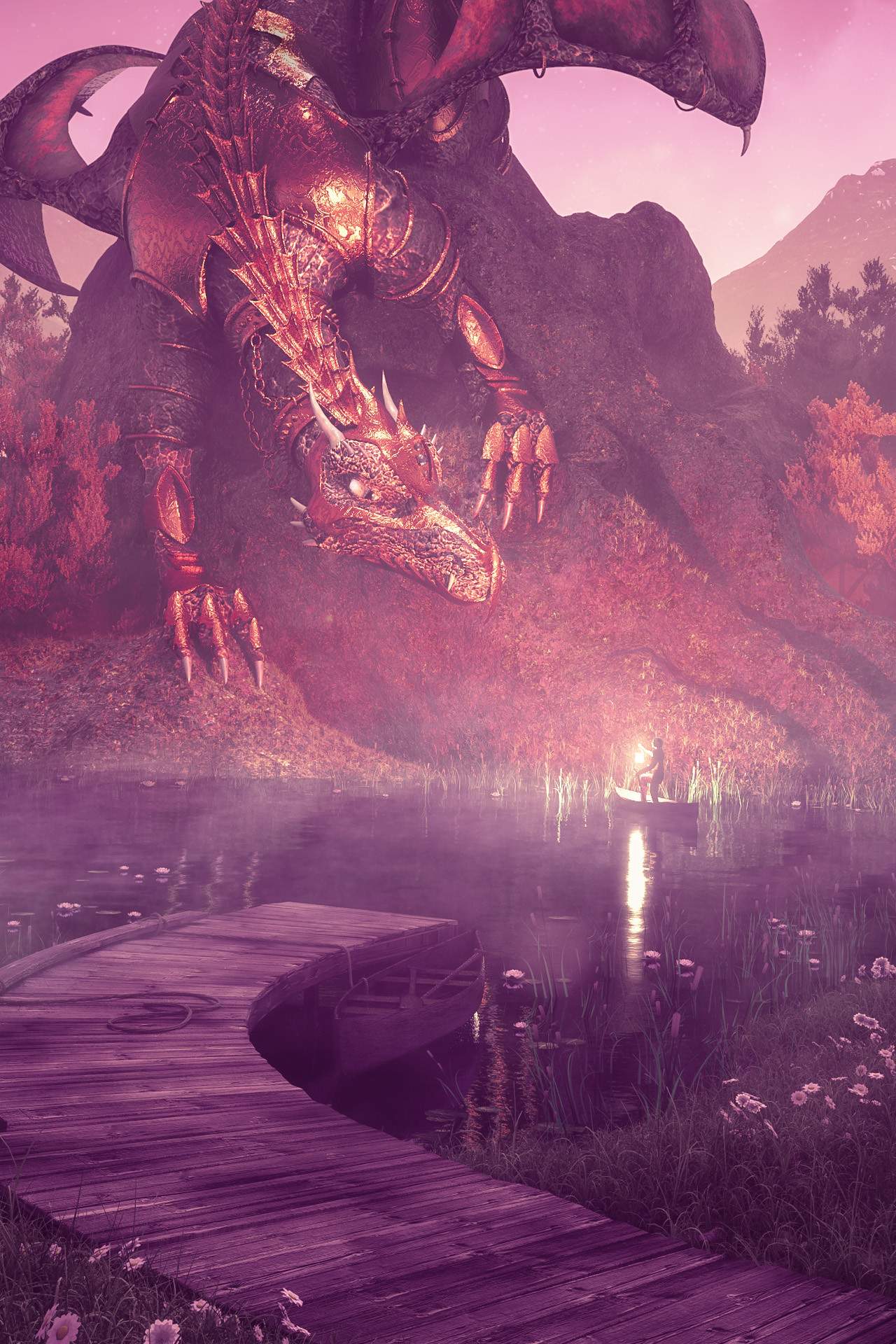 ArtStation - Waking the Dragon King