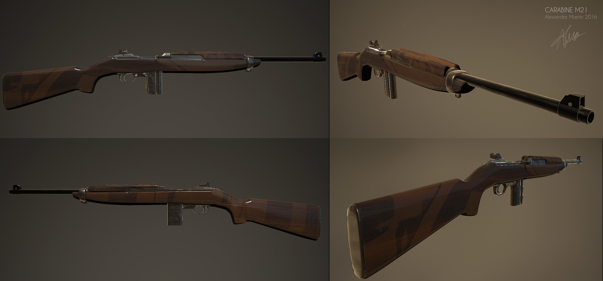 ArtStation - Carabine M21