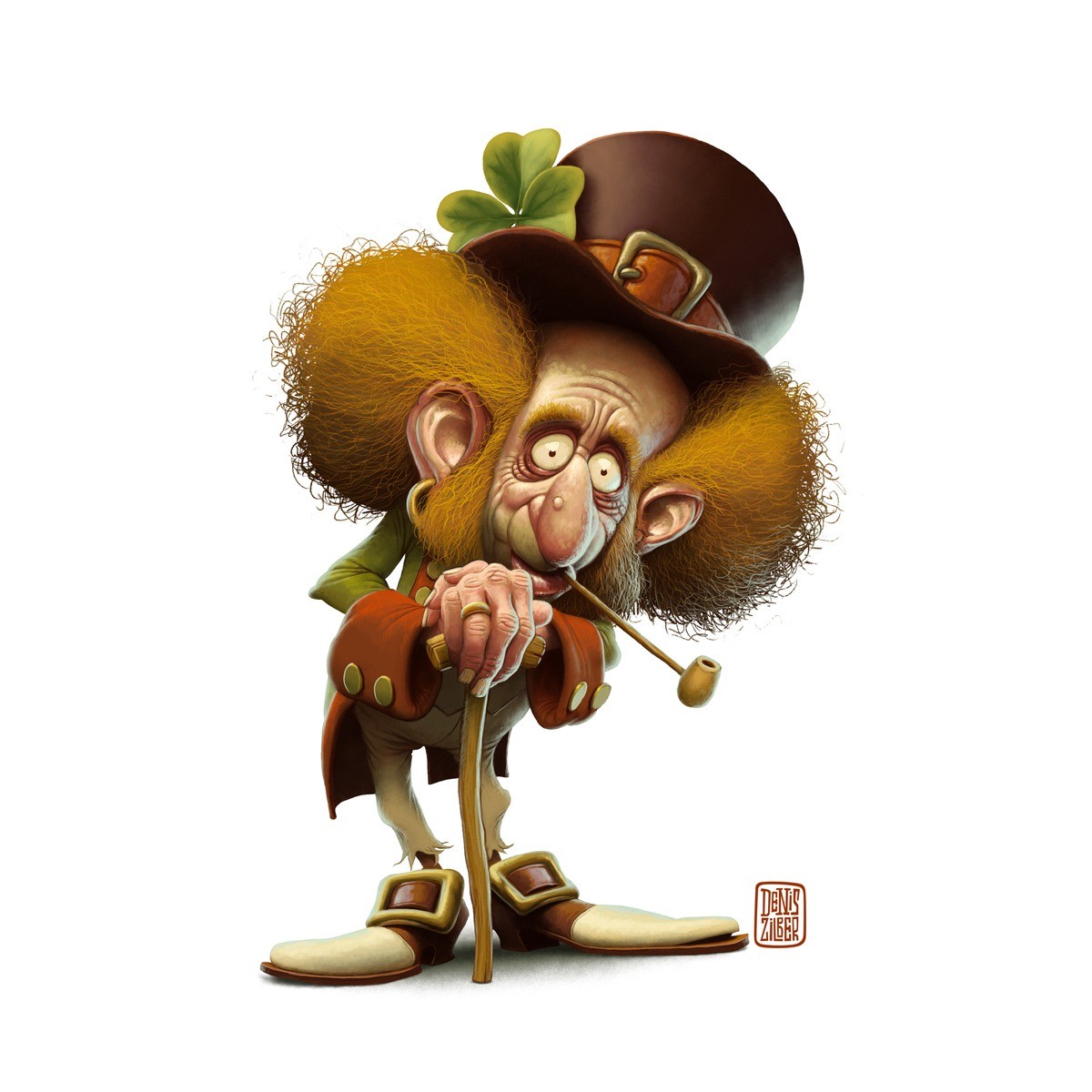 ArtStation - Leprechaun by Denis ZILBER