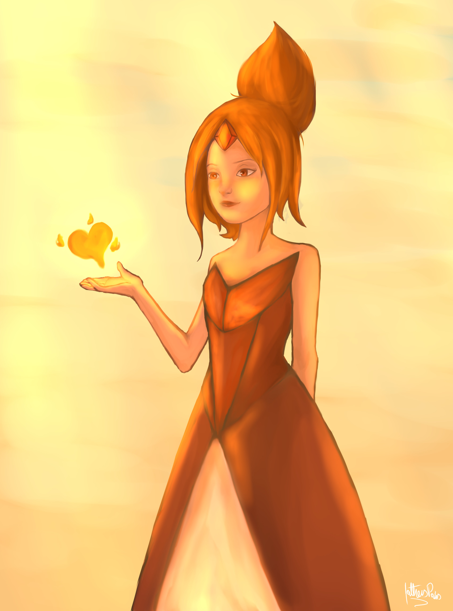 ArtStation - Flame Princess