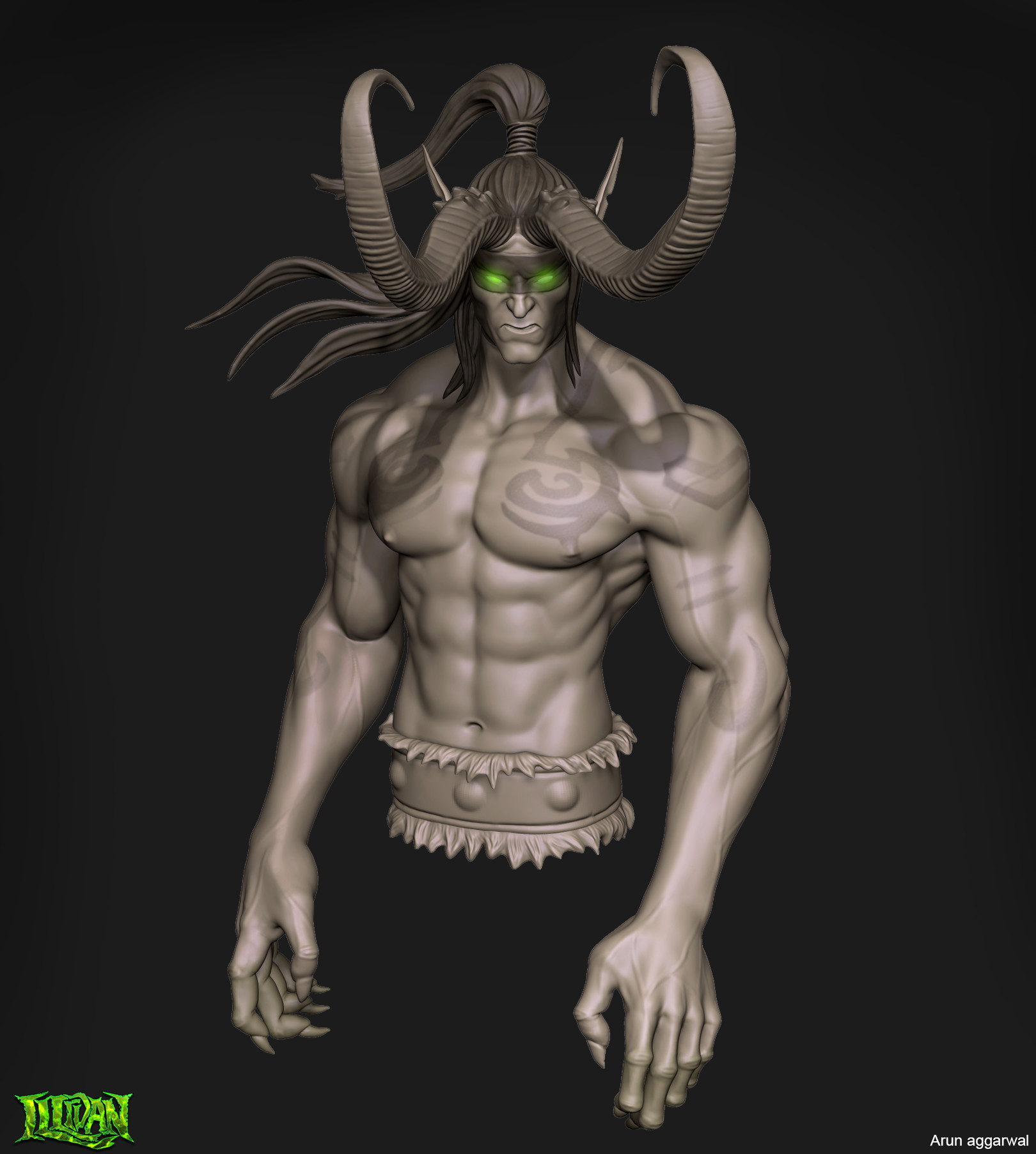 ArtStation - Illidan Stormrage