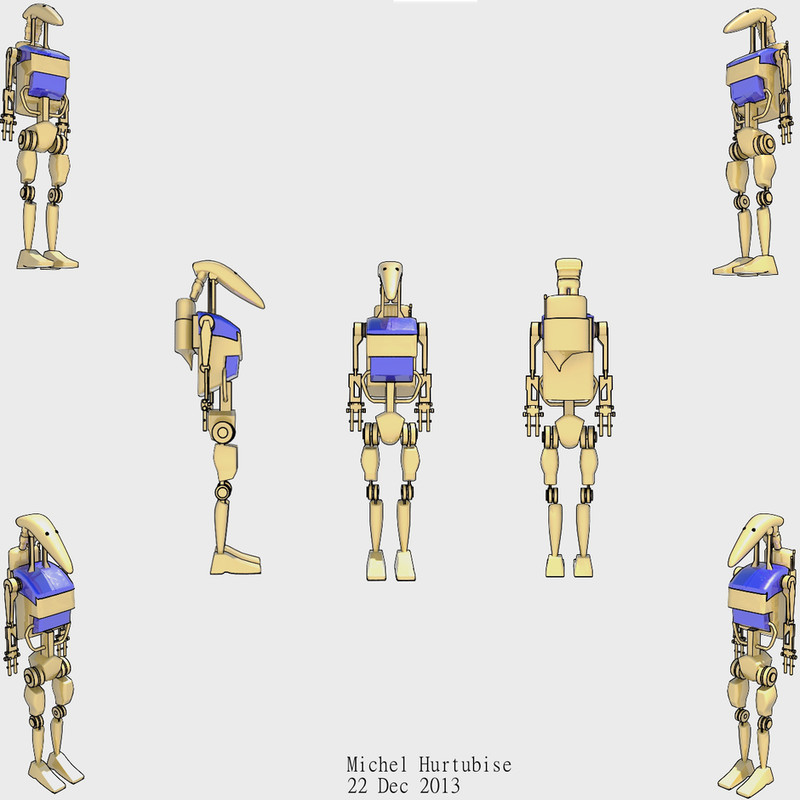 ArtStation - star wars droid