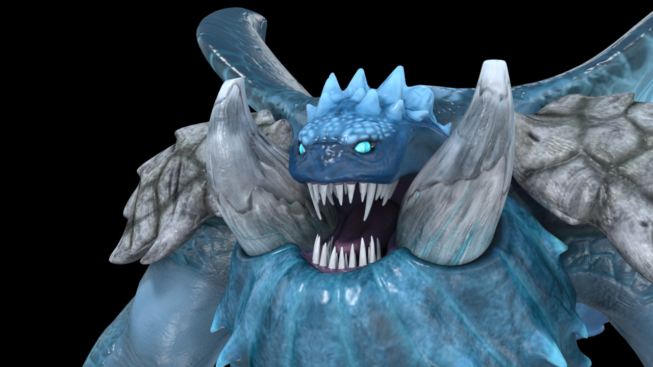 ArtStation - Whale Dragon