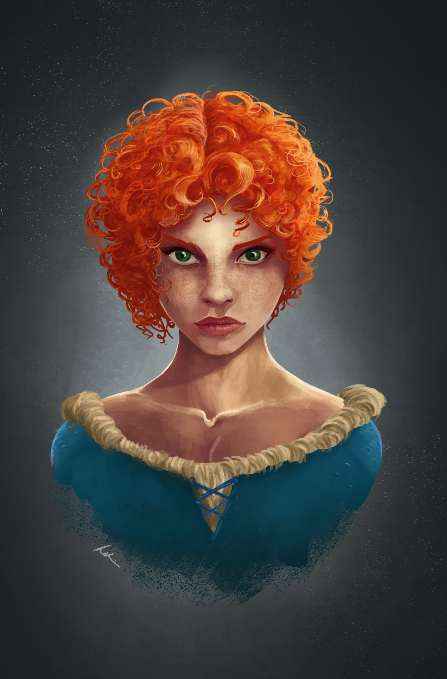 ArtStation - Merida Dunbroch