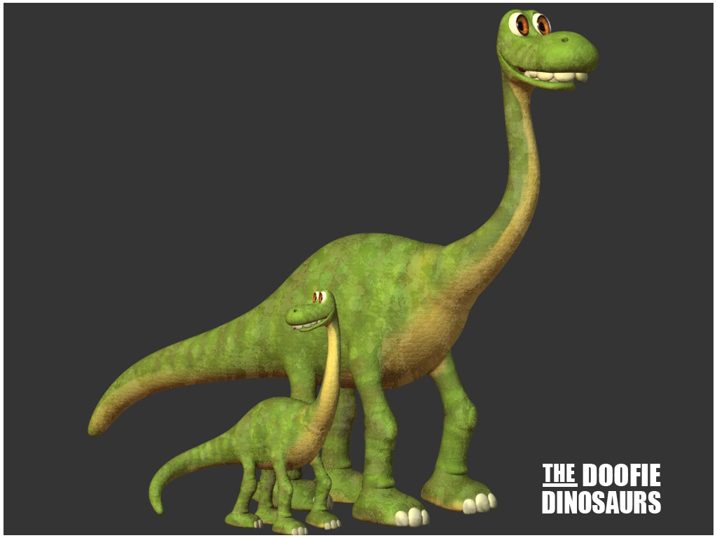 ArtStation - The good dino fan art