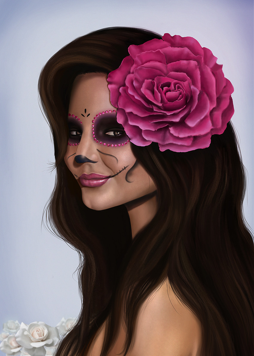 ArtStation - Catrina sensual