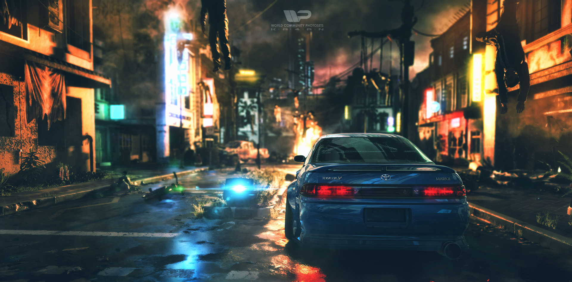 ArtStation - Toyota Mark II JZX90