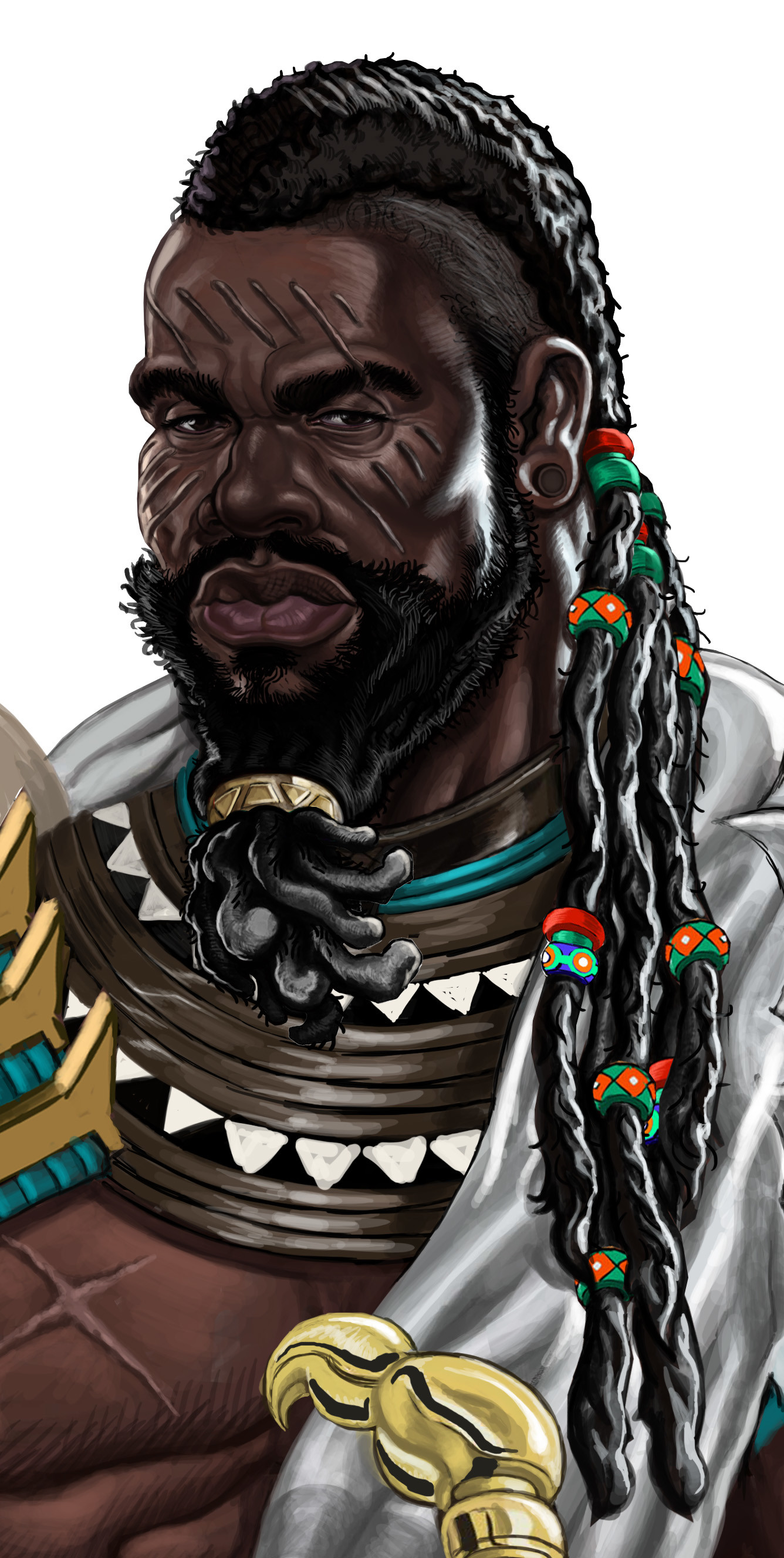 Van-Andy Prevalus - African Assassin Concept