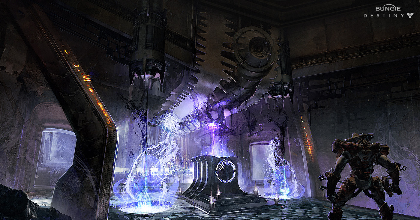 ArtStation - Destiny - Hive Level Concept