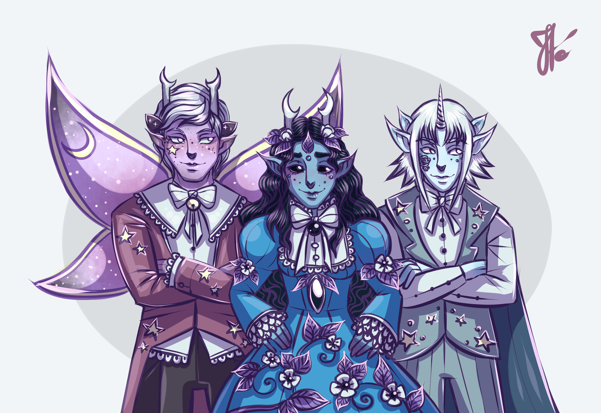 ArtStation - crystal children 2