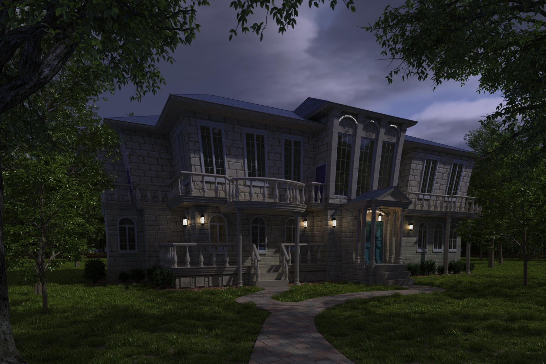 ArtStation - Spencer Mansion