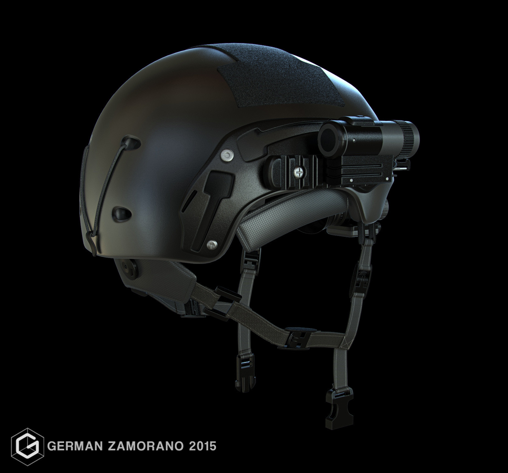 Germán Zamorano - Tactical Ballistic Helmet