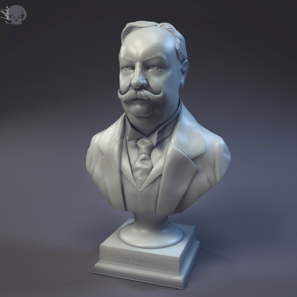 ArtStation - William Howard Taft