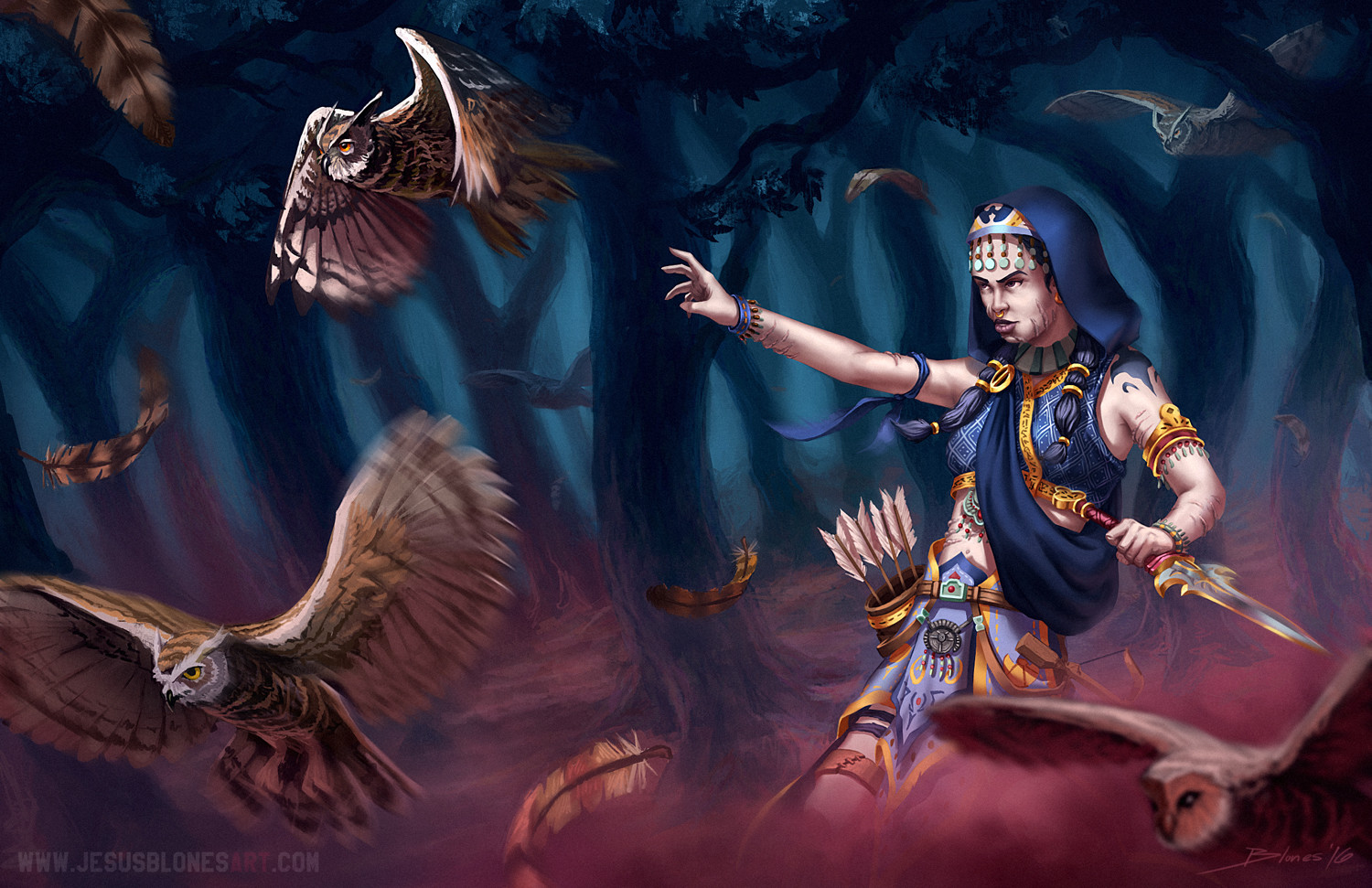 ArtStation - Akarma - Kalisan witch