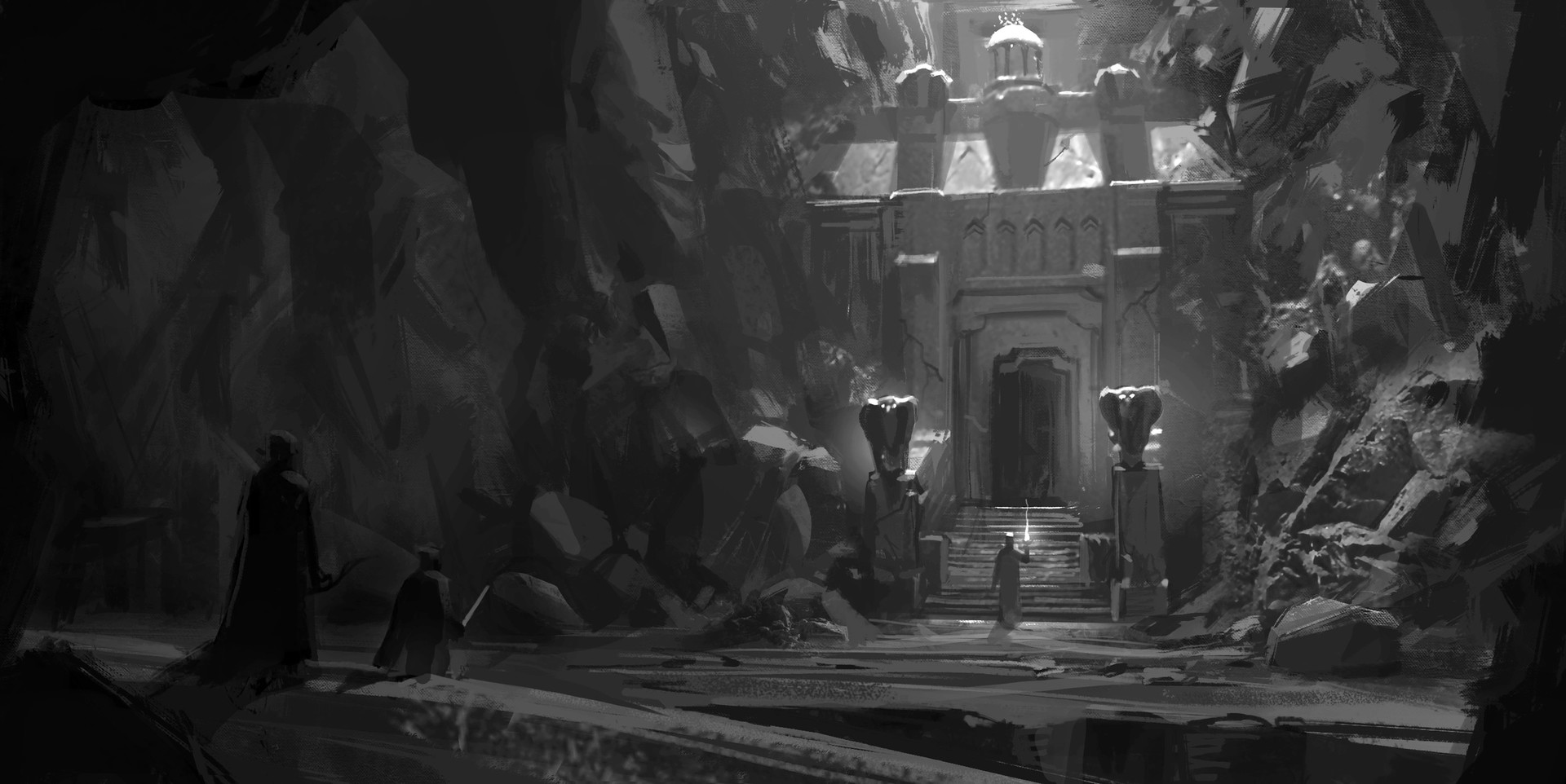 ArtStation - Castle of the dead, Wu Di