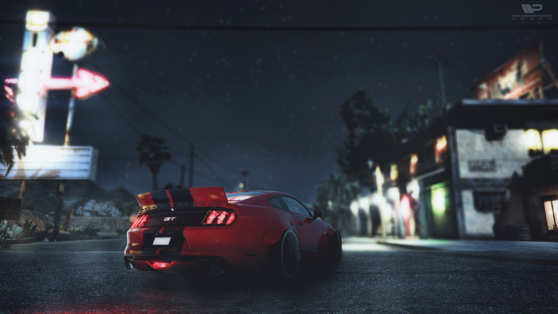 ArtStation - Ford Mustang