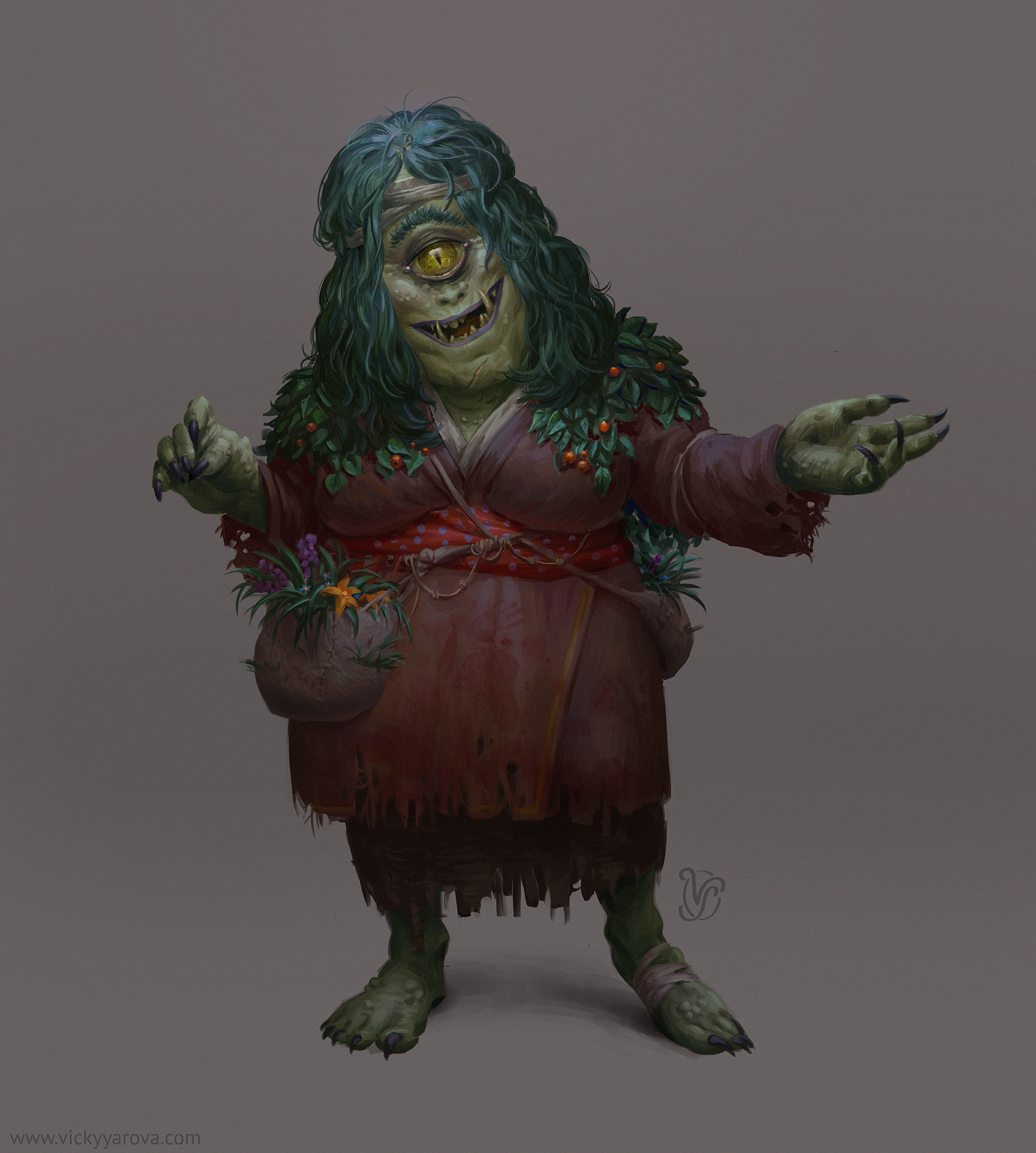 ArtStation - Swamp Hag