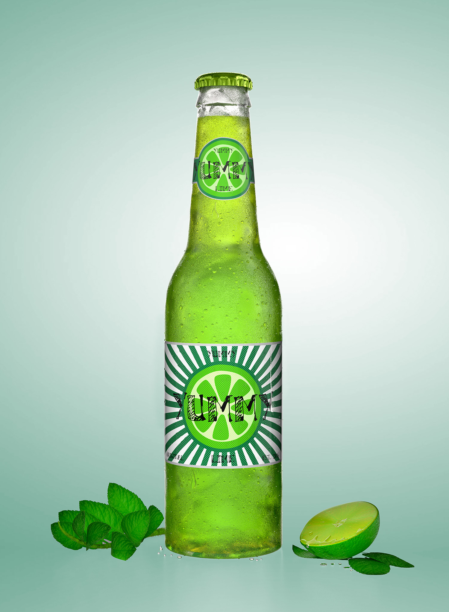 ArtStation - Yummy Lime Drink