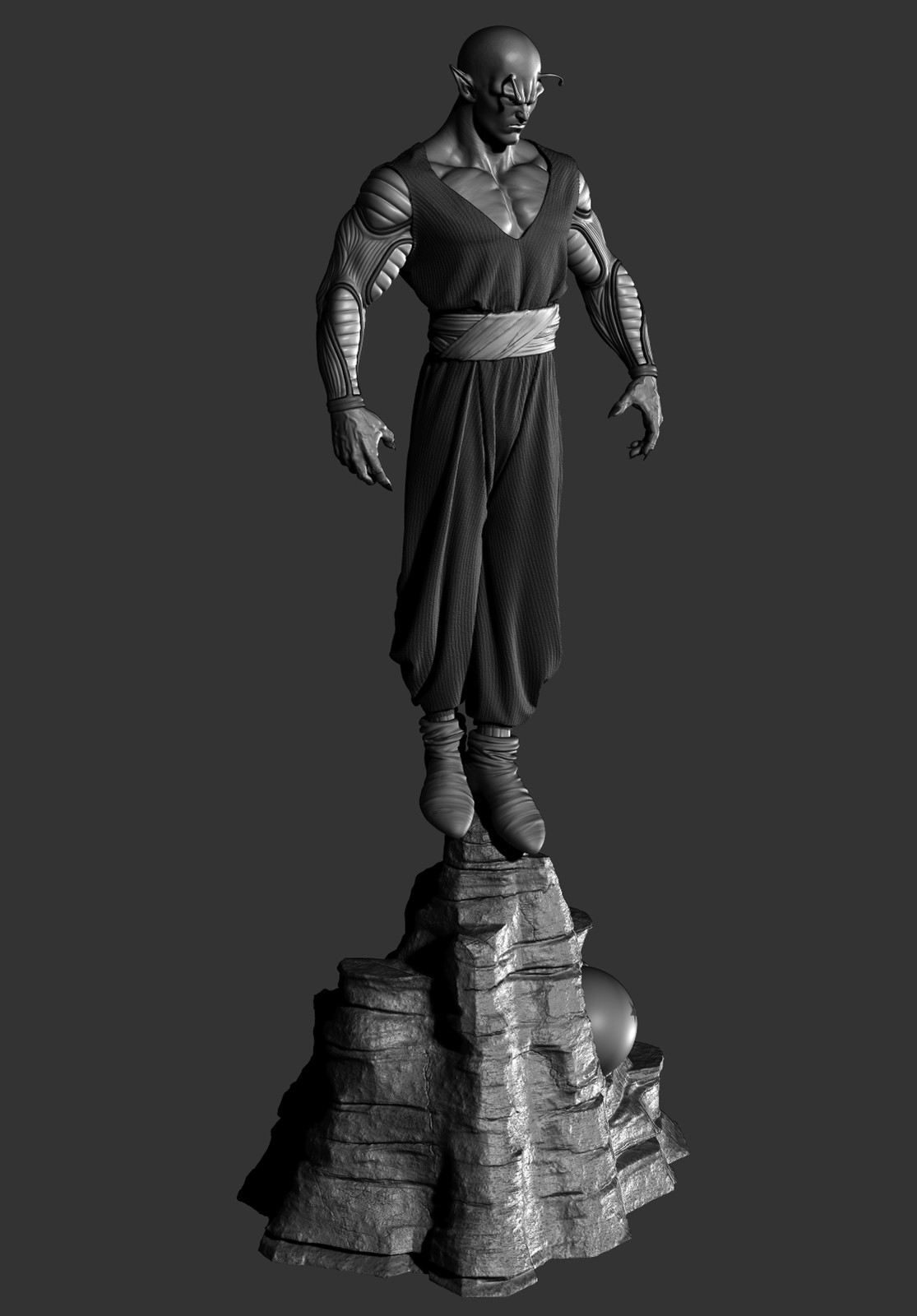 Daniel Bel - Piccolo Realistic Version for 3D Print