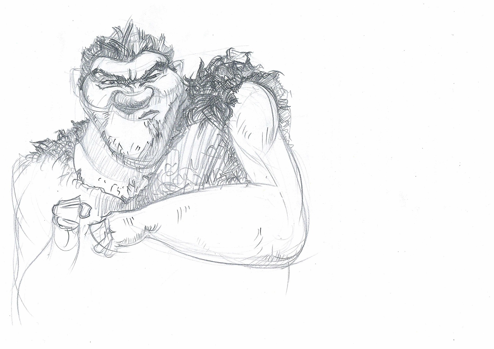 ArtStation - sketch the Croods