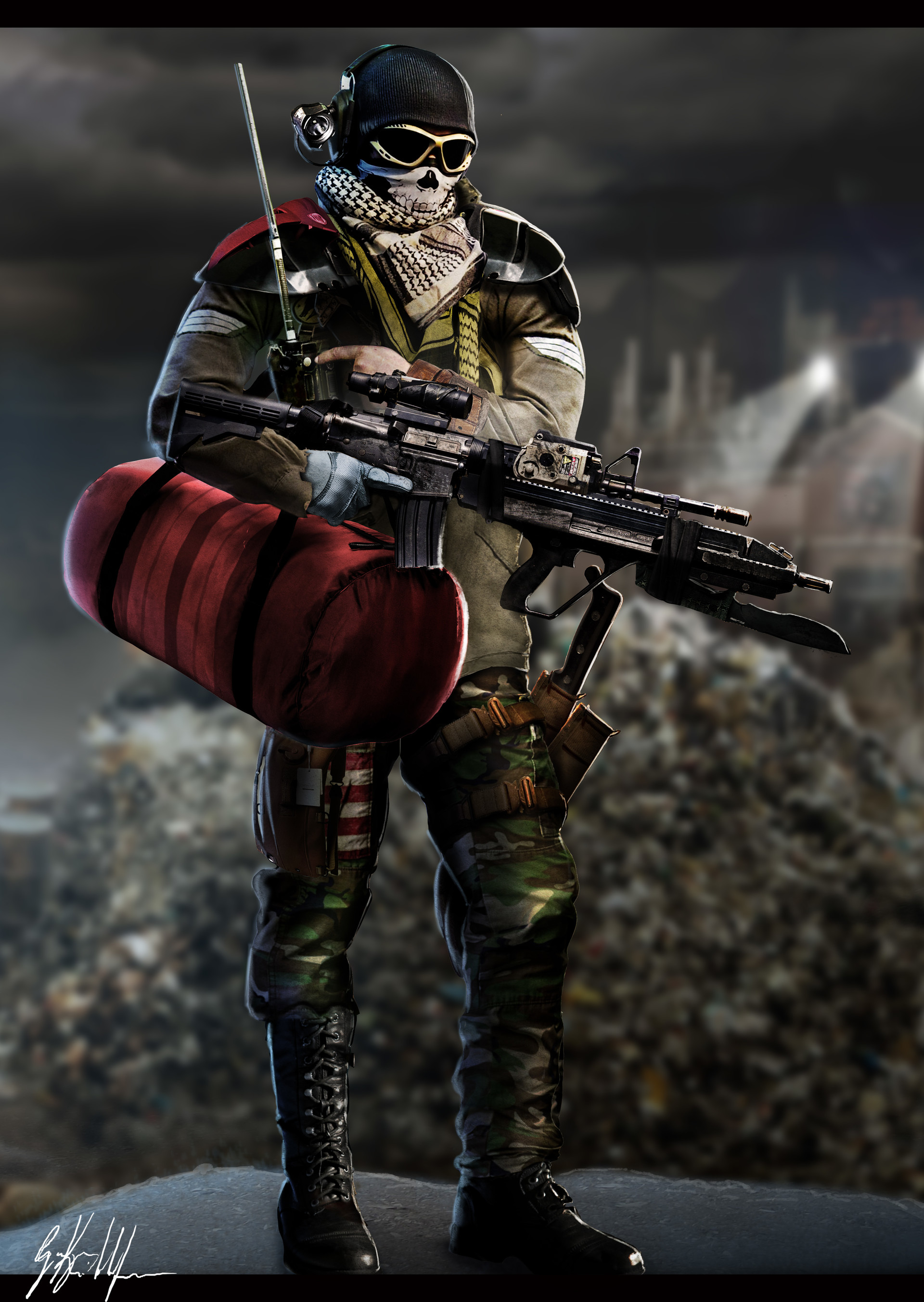 Post Apocalypse Survivor Wallpaper