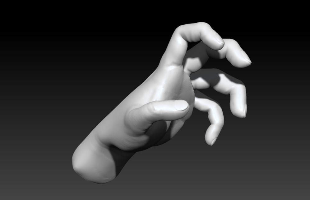 Taylor Lee Bittner - Hand Sculpt - Crazy Hand