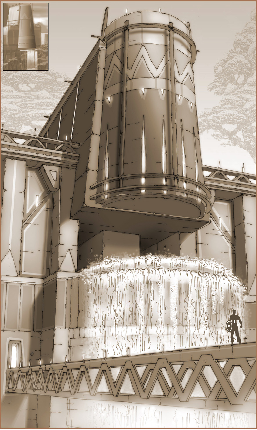 Christian A Piccolo Concept Art - Activision-Marvel Ultimate Alliance 2 ...