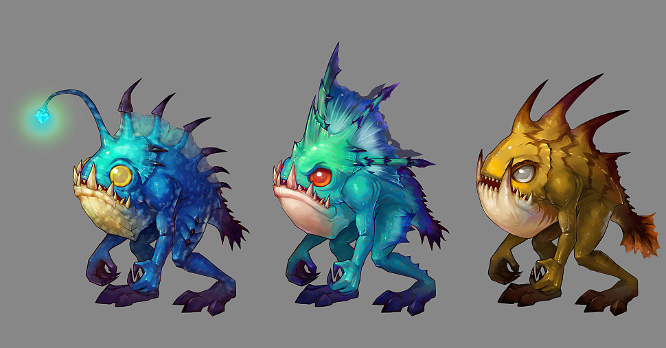ArtStation - 鱼怪