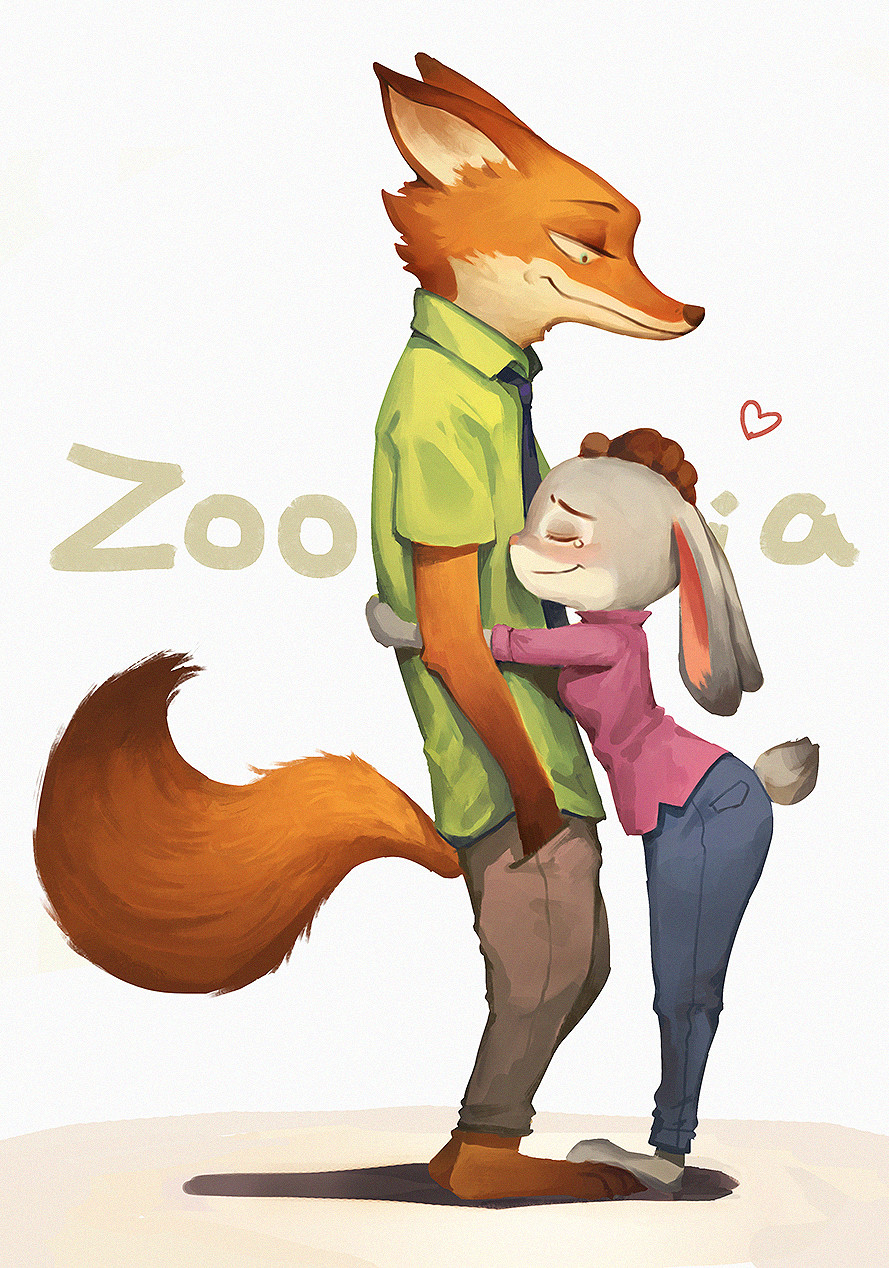 ArtStation - Zootopia &Nick and Judy