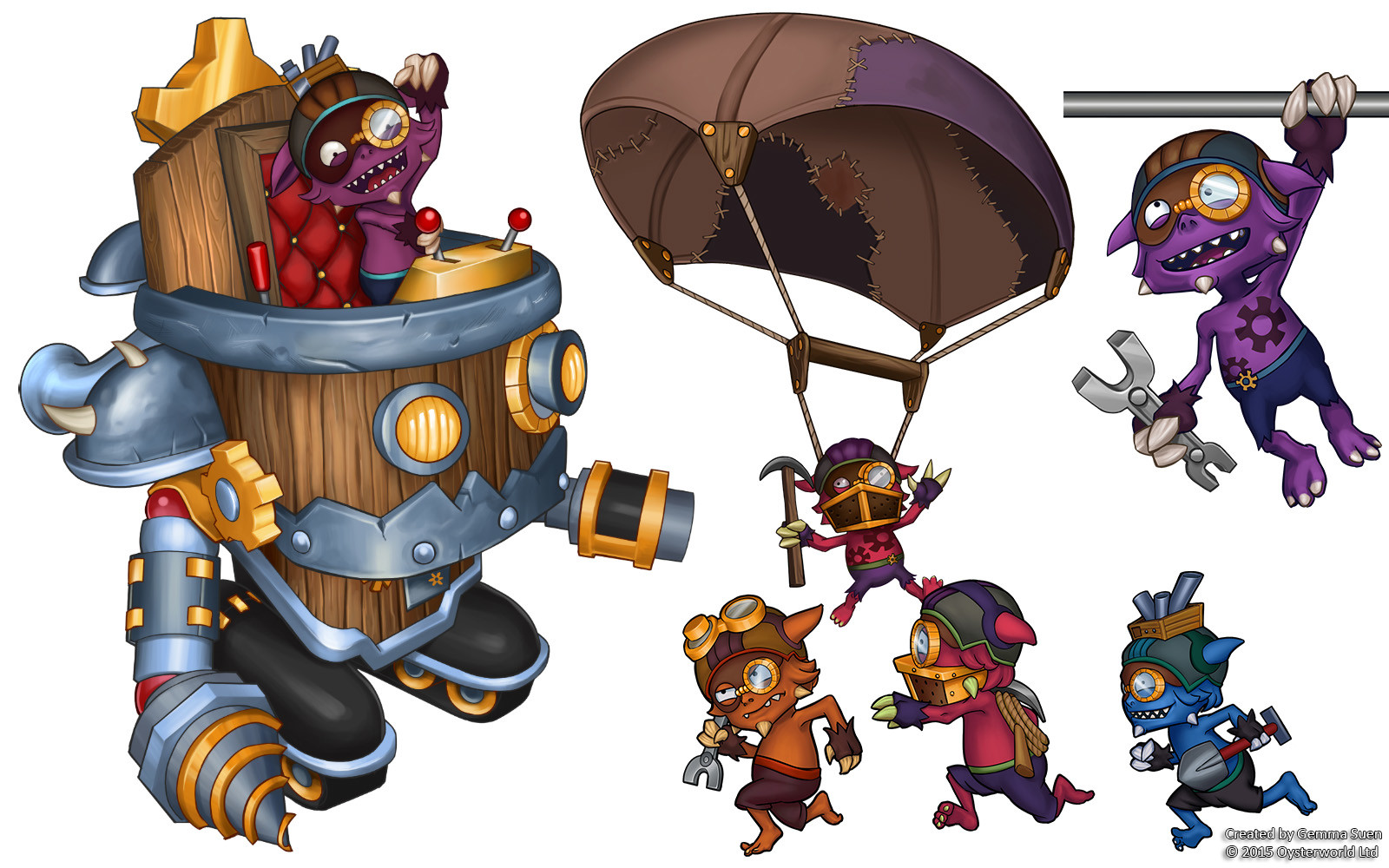 Gemma Suen - Pooka Concept/Illustrations