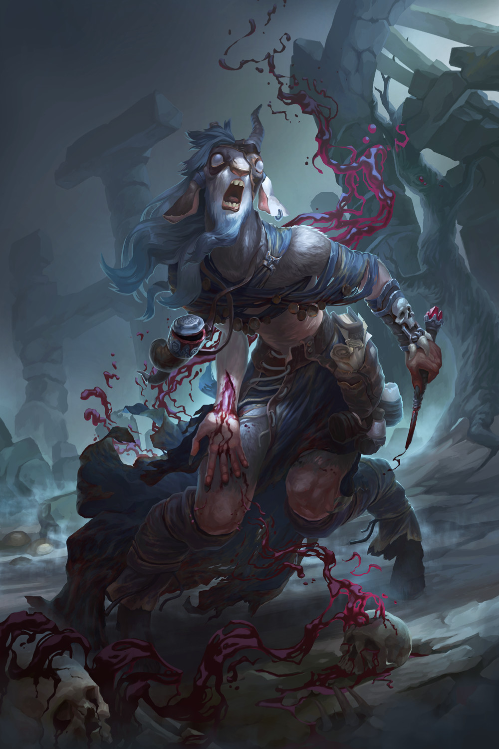 ArtStation - blood mage