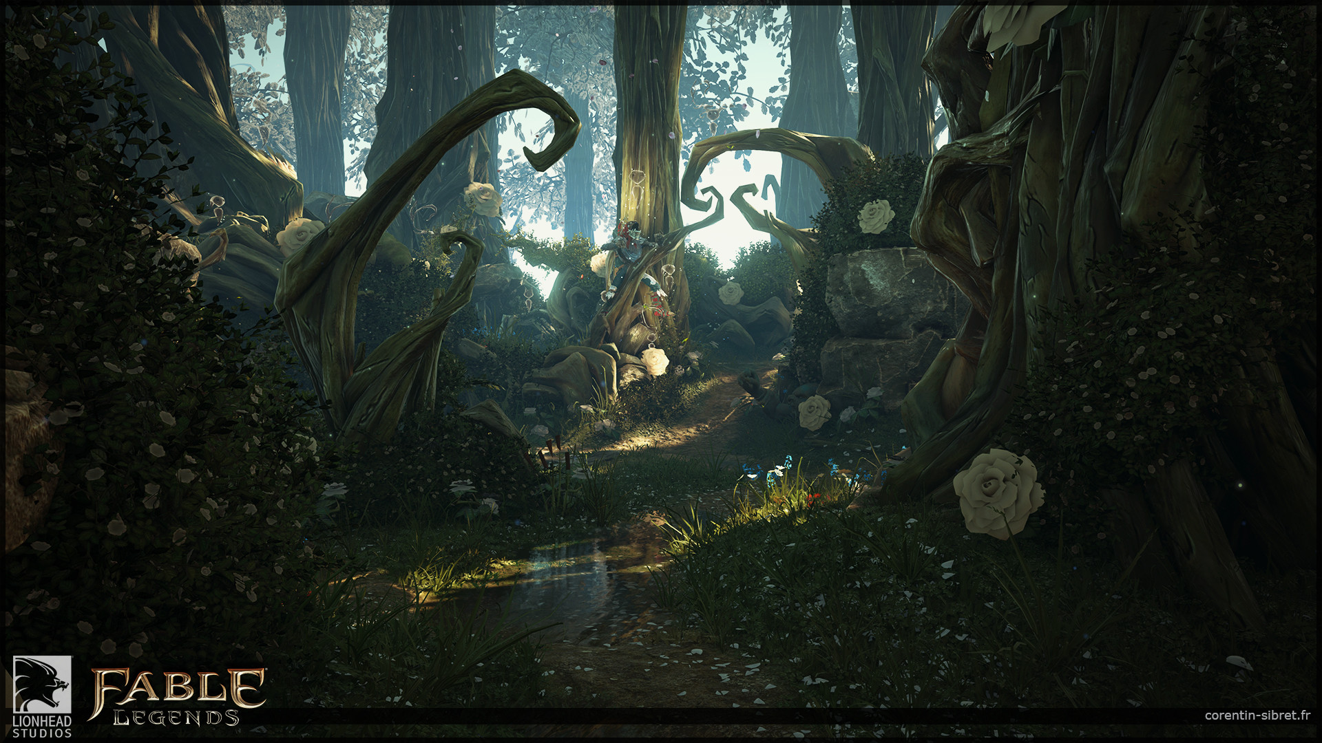 ArtStation - Fable Legends Asleep in the Roses Hero Art View