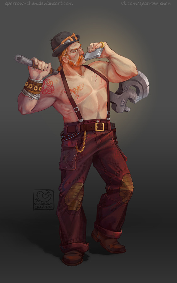 ArtStation - Steampunk character design