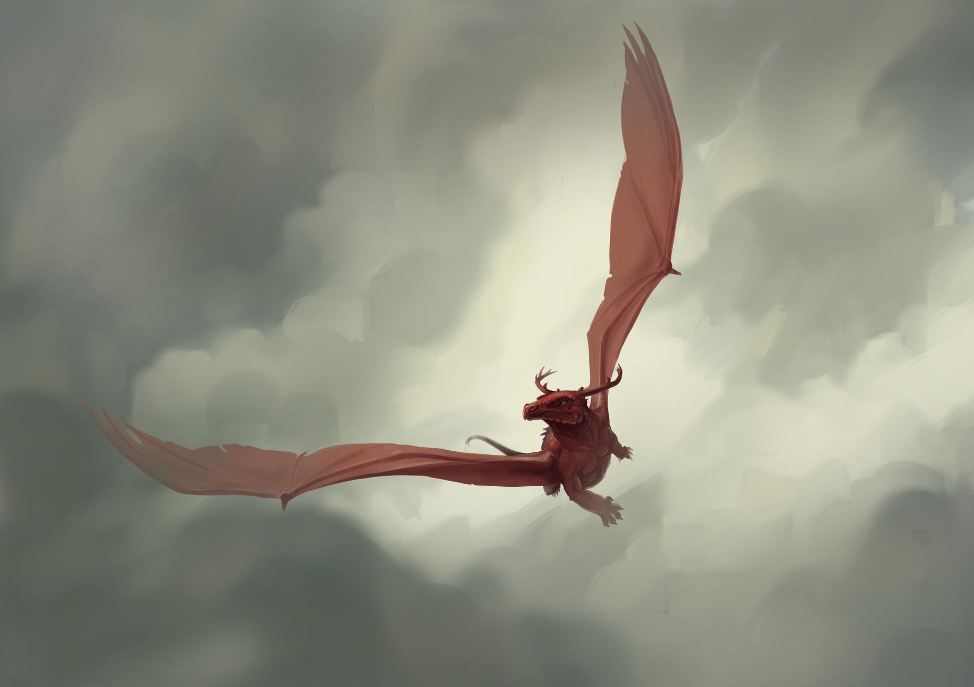 ArtStation - Red Dragon