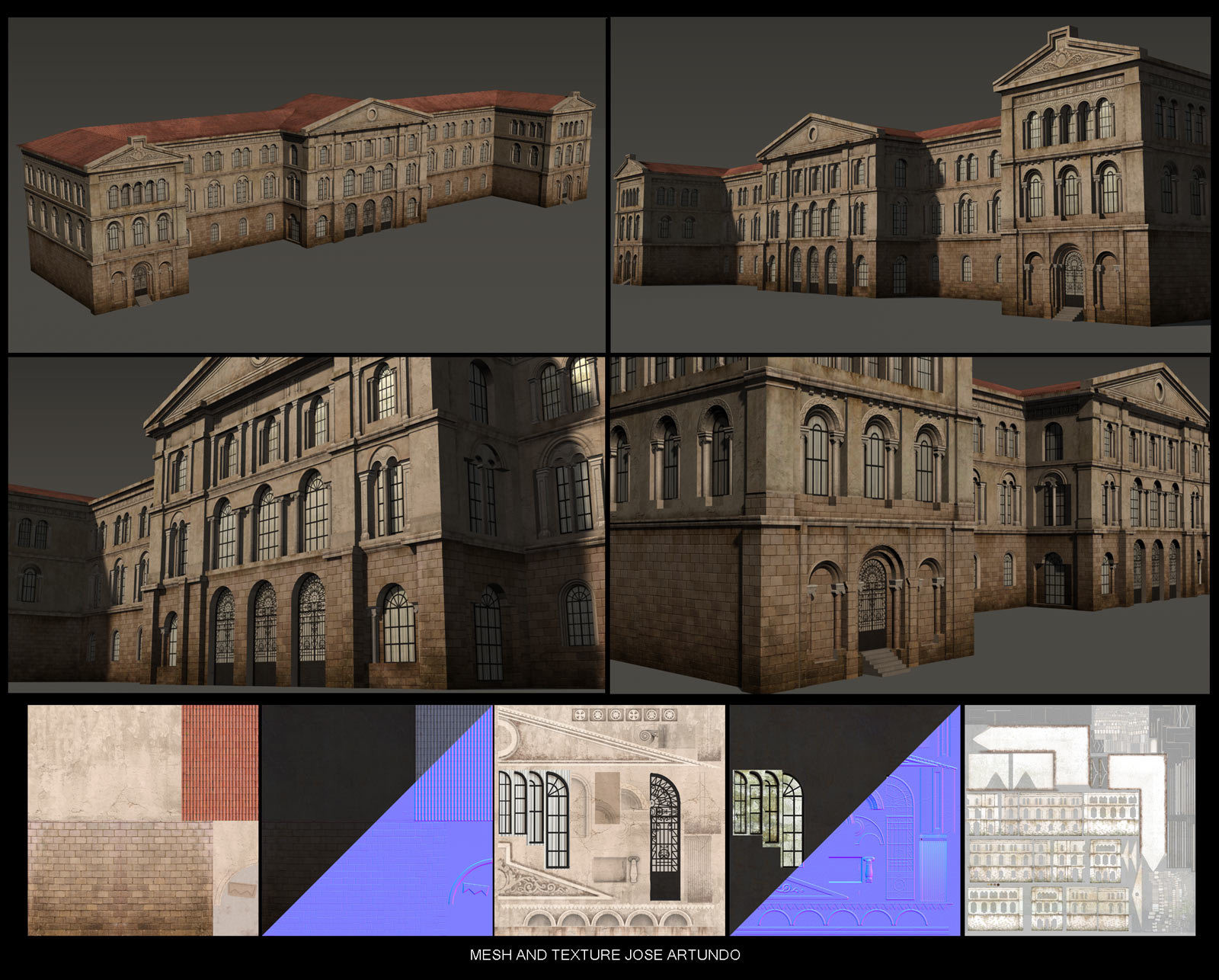 ArtStation - University building