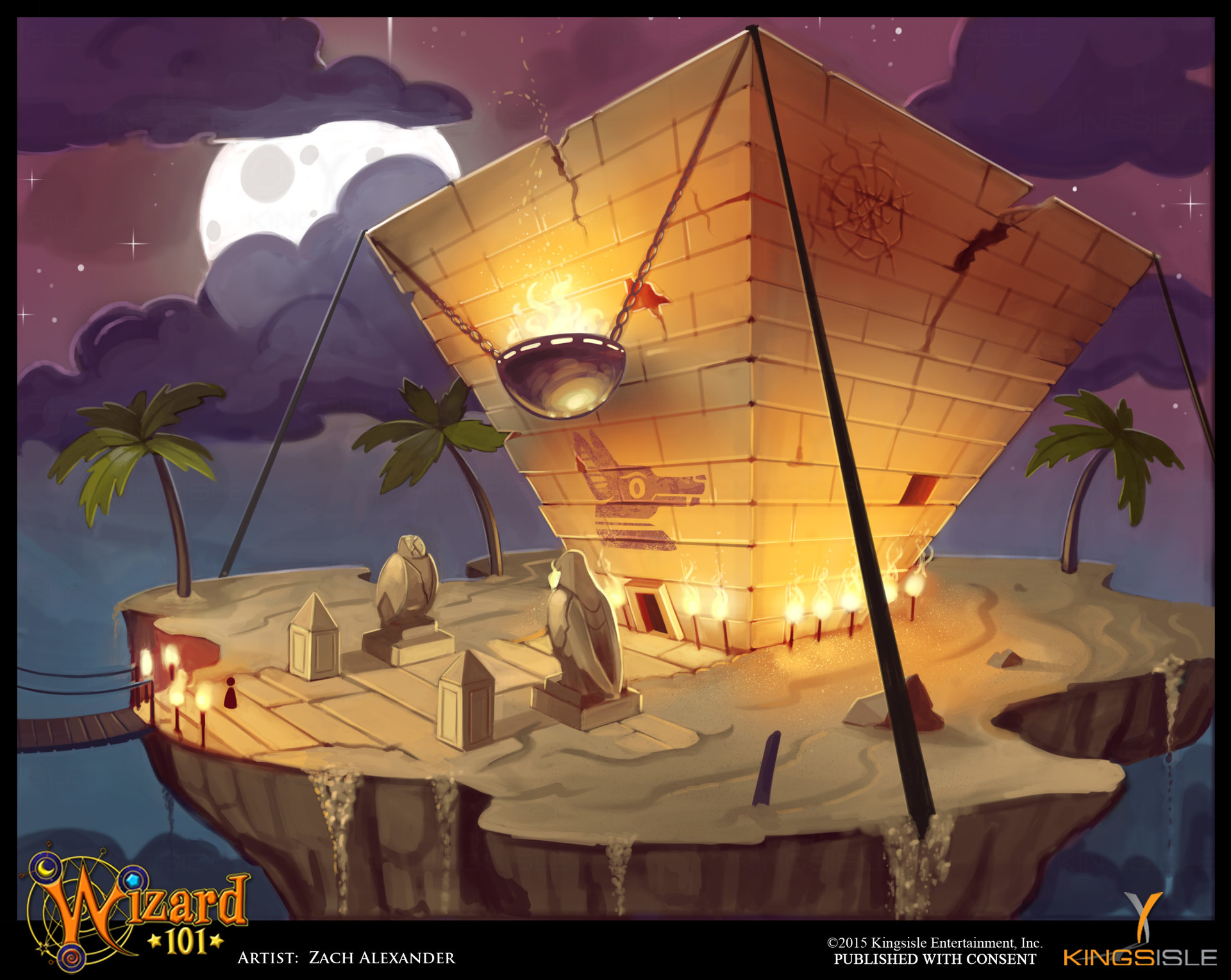 ArtStation - Wizard101 Environment